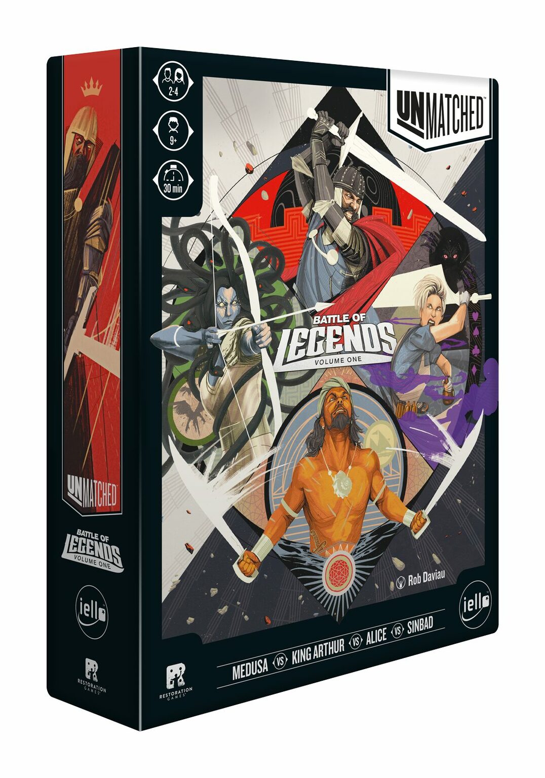 Unmatched - Battle of Legends Vol. 3 - IELLO Games