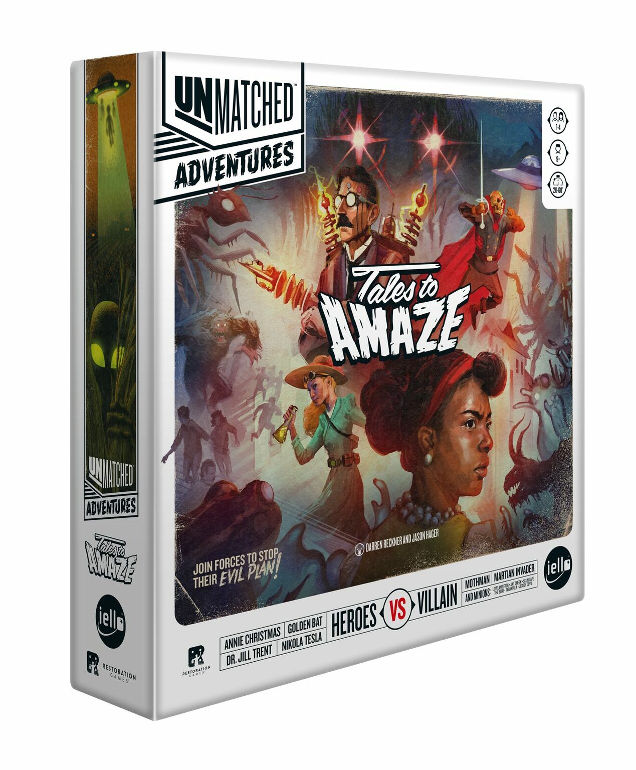 Unmatched - Battle of Legends Vol. 3 - IELLO Games