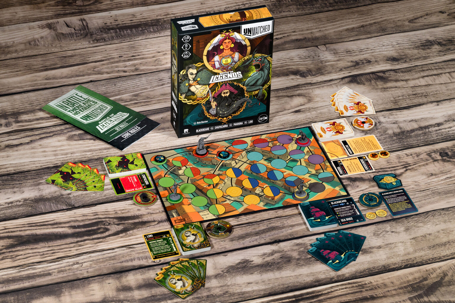 Unmatched - Battle of Legends Vol. 3 - IELLO Games