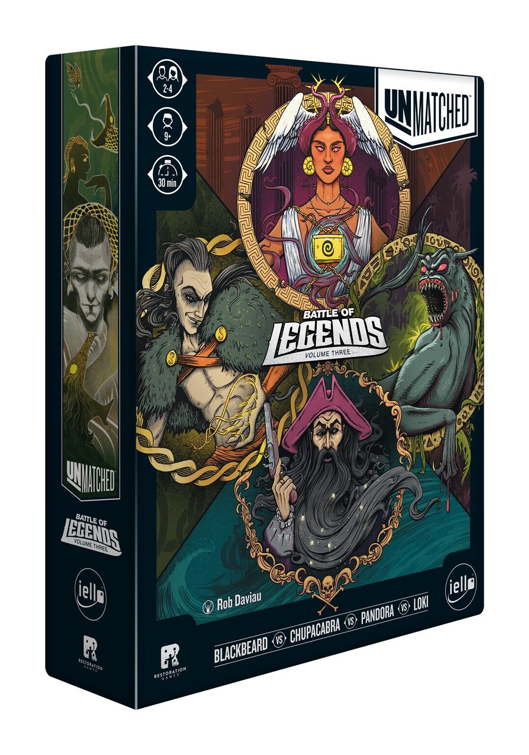 Unmatched - Battle of Legends Vol. 3 - IELLO Games