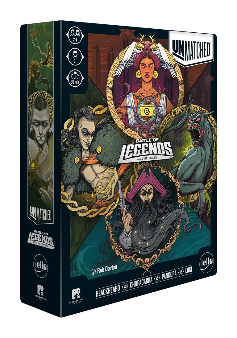 Unmatched - Battle of Legends Vol. 3 - IELLO Games