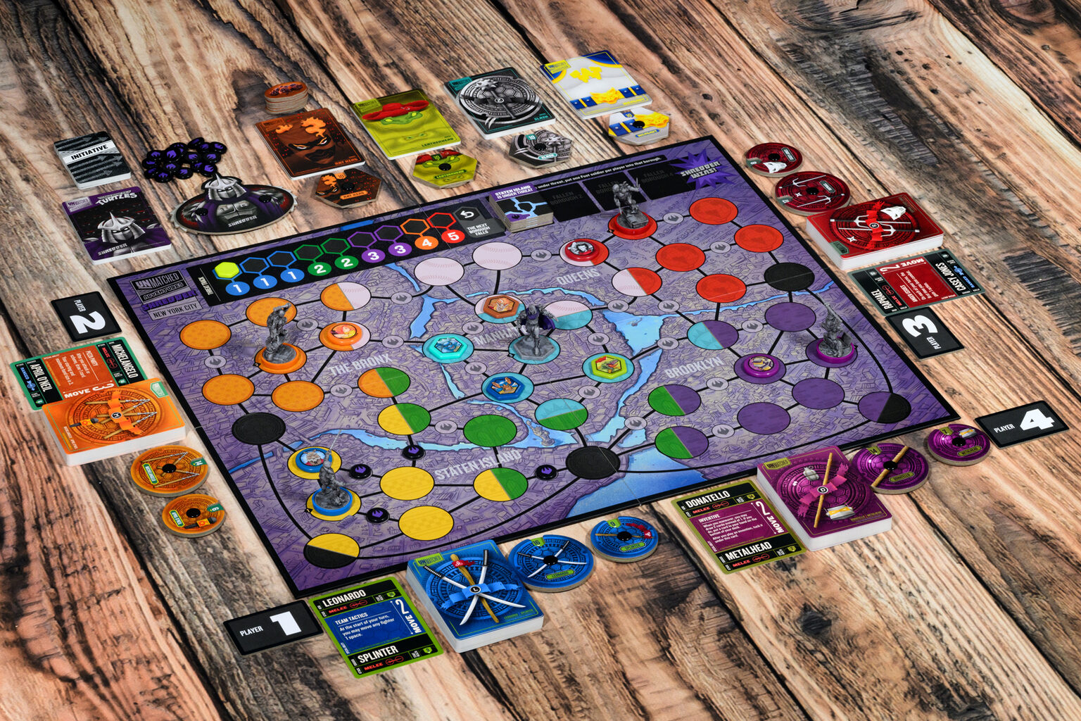 Unmatched Adventures - Teenage Mutant Ninja Turtles - IELLO Games